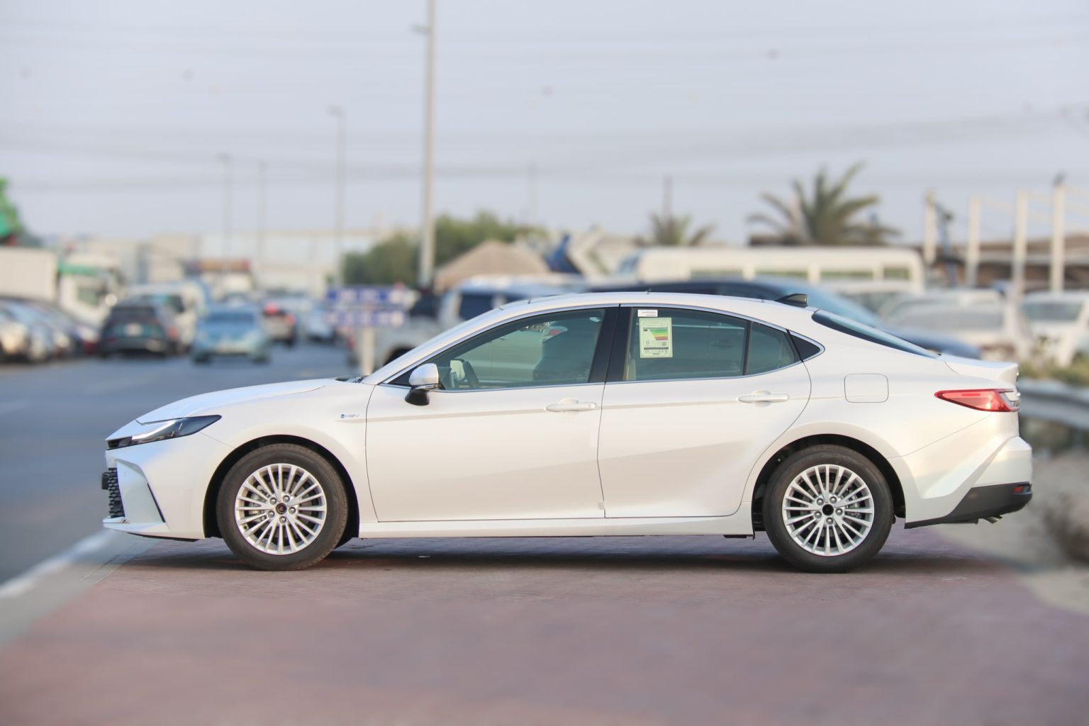 Toyota Camry Hybrid LE 2025 |White-Beige| Best Export Price